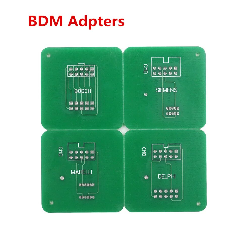 LED BDM-рамка с 4 зондами для чип-тюнинга автомобильных ЭБУ, 40-контактный OBD2 программатор для автосистем, совместимый с Kess K-TAG/Ktag