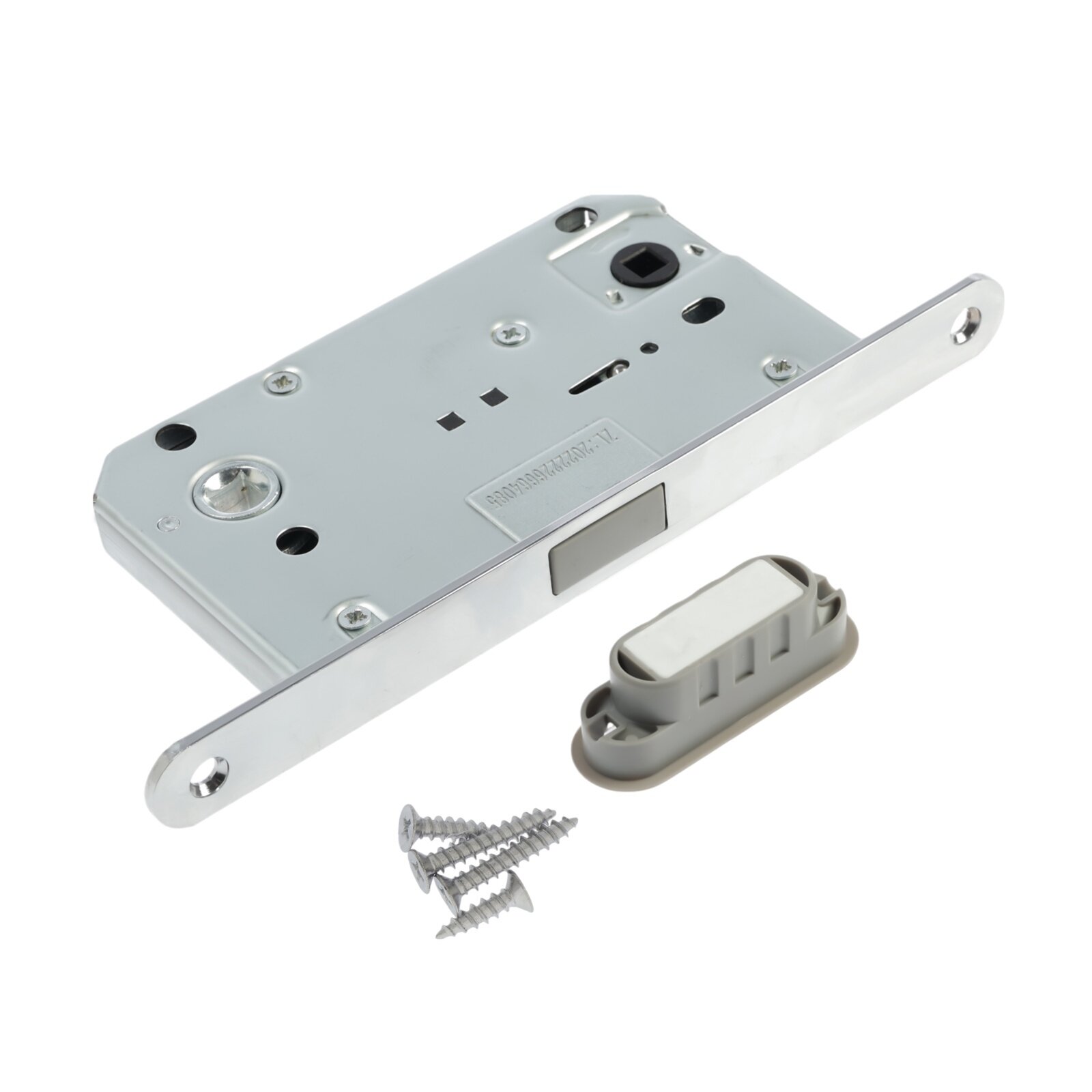 Защелка врезная магнитная LOCKLAND ZLK5CP, цвет хром, м/о 96 мм, 10443061