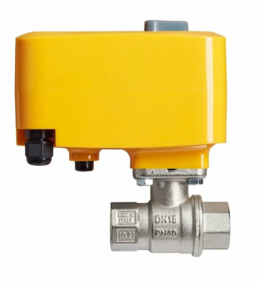 Кран шаровой с электроприводом Neptun Bugatti Special Edition 12В 3/4