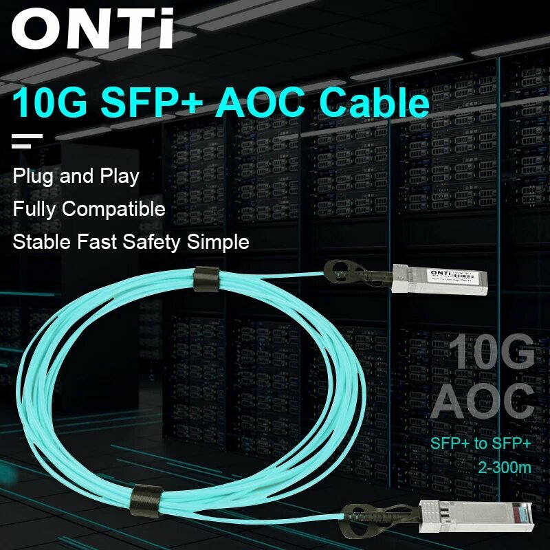 Активный оптический кабель ONTi 10G SFP+ для коммутаторов 40m OM3