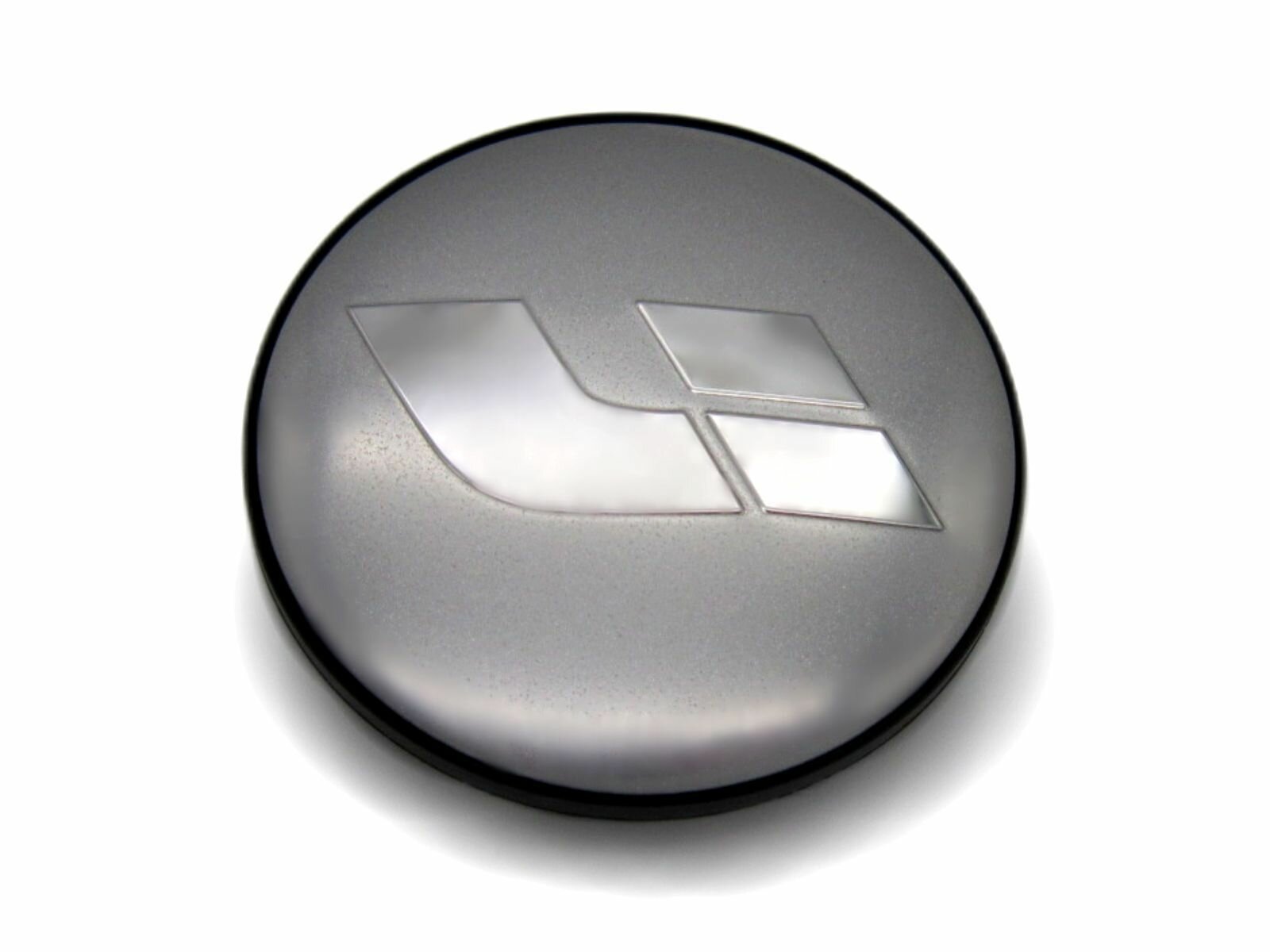 Колпачок, заглушка для литого диска КиК Lixiang silver 62/55/10, 1 шт.