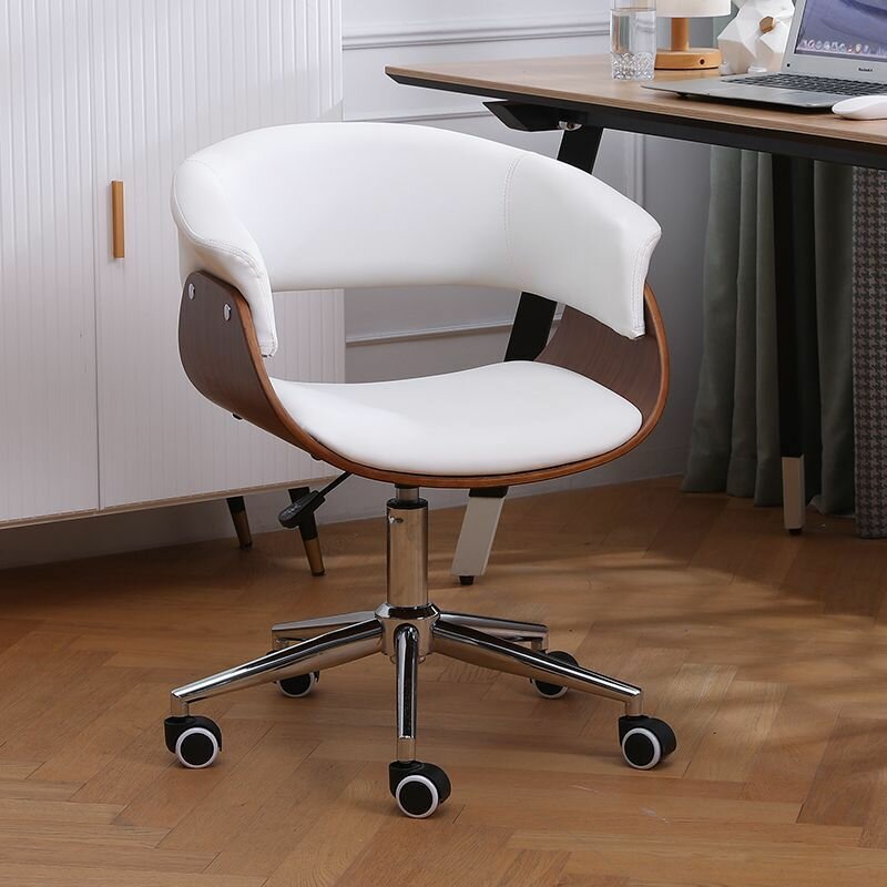 Компьютерное кресло TetChair BEND, экокожа, белый, натуральный