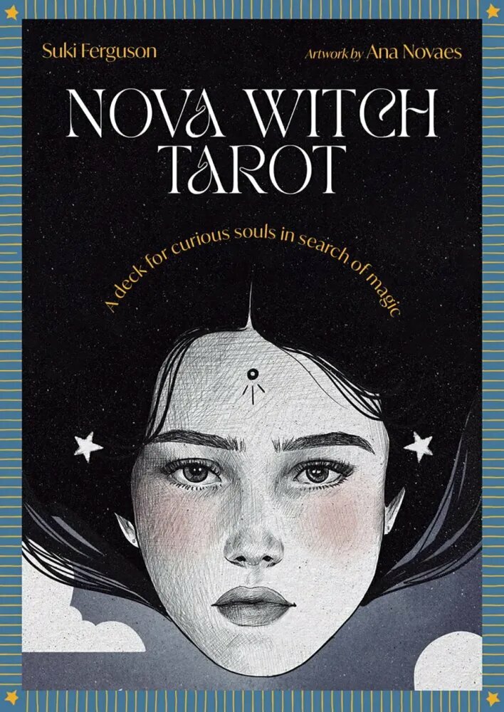 NOVA WITCH TAROT, 78 карт с инструкцией на английском языке, производство Blue Angel Publishing