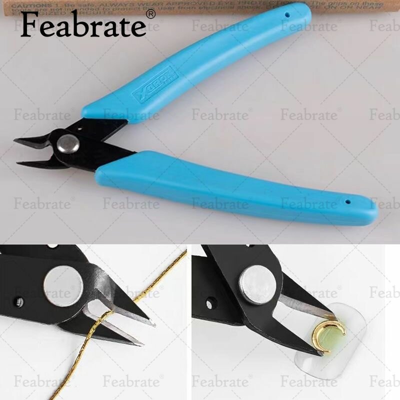 Кусачки для миниатюр 500796, точные бокорезы для моделизма и ювелирных работ, аккуратная обрезка литников и мелких деталей для хобби и мастерской