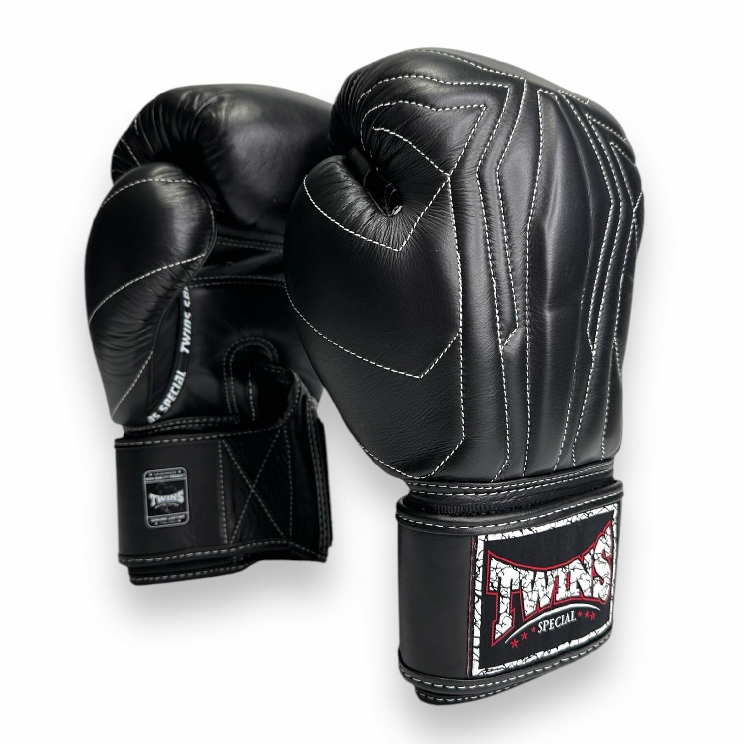 Боксерские перчатки Twins Special BGVL14 черные 14унций