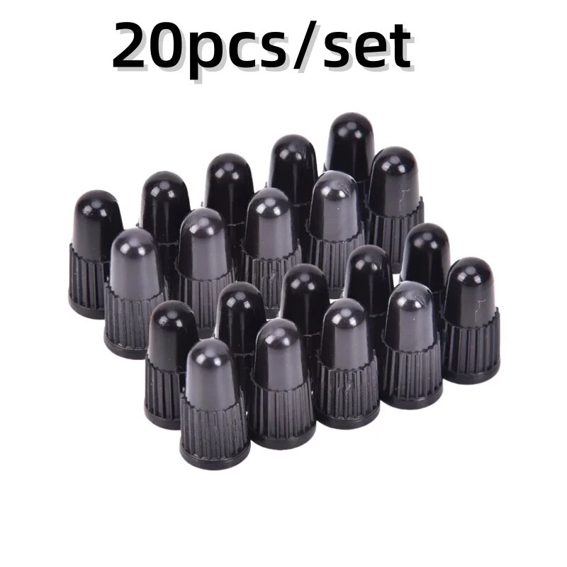 Набор из 20 шт. пластиковых колпачков для клапанов велосипедных шин