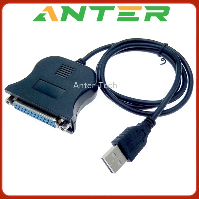 Кабель-адаптер USB на параллельный порт DB25