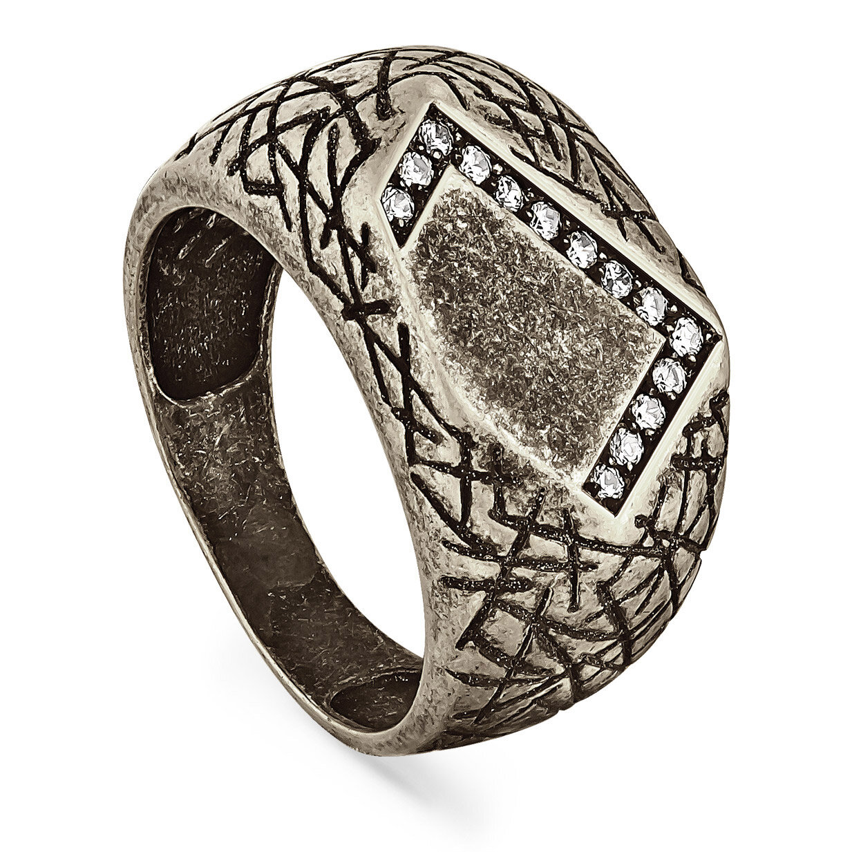 Кольцо, серебро, 925 проба