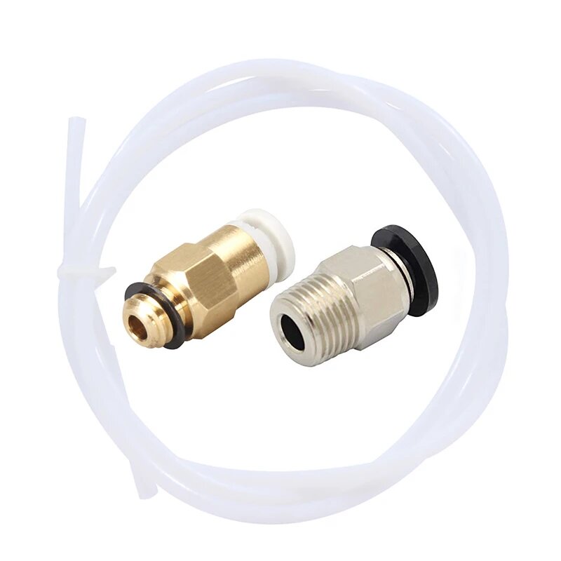 Пневматический фитинг DYMagic PC4-01 для 3D-принтеров White kit