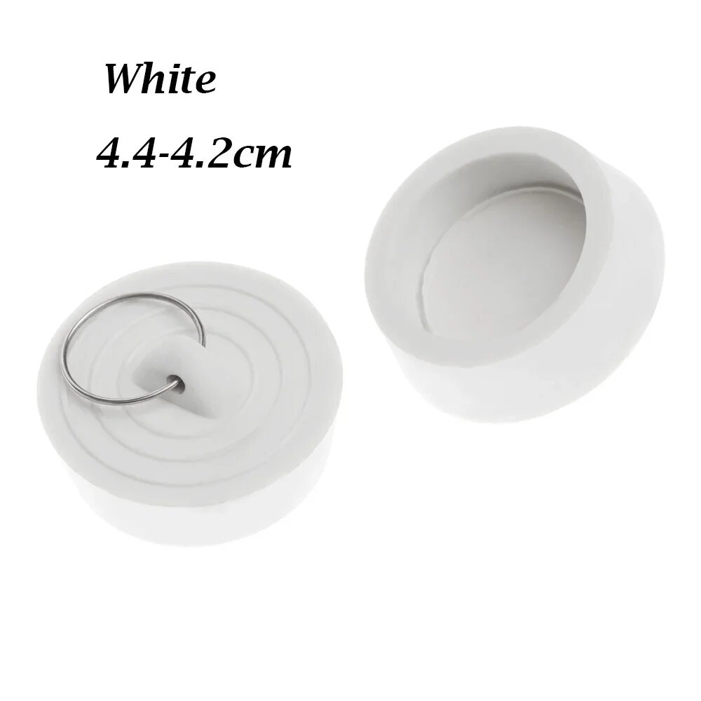 Сливная пробка для ванны, пластиковая White 44-42mm