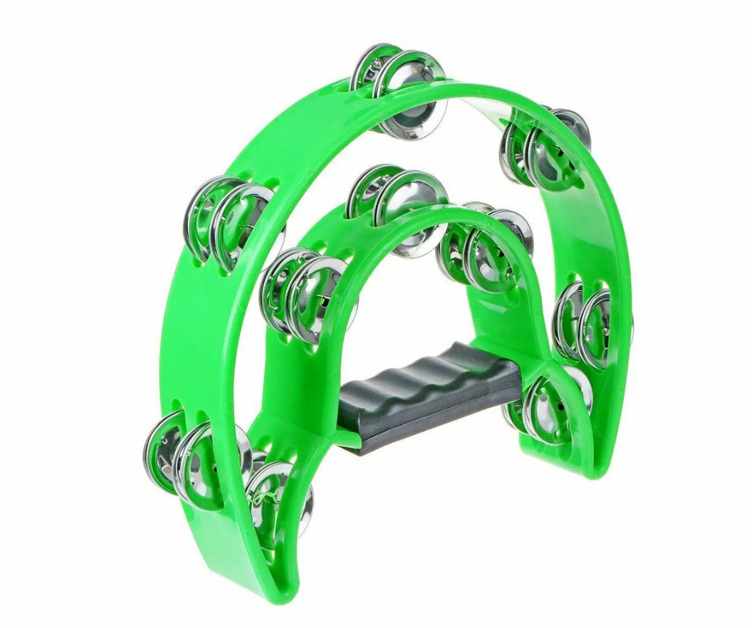 Livingstone MT-1 Тамбурин двойной зеленый