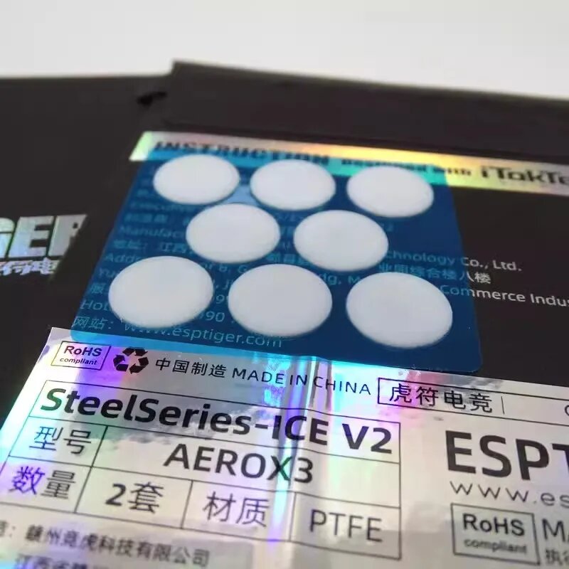Наклейки для мыши SteelSeries Aerox 3 Ice version