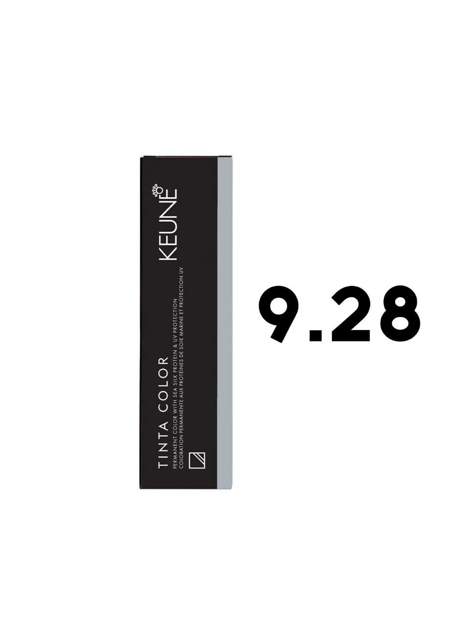 Keune Tinta Color 9.28 - Стойкая краска для волос очень светлый перламутрово-каштановый блондин 60 мл