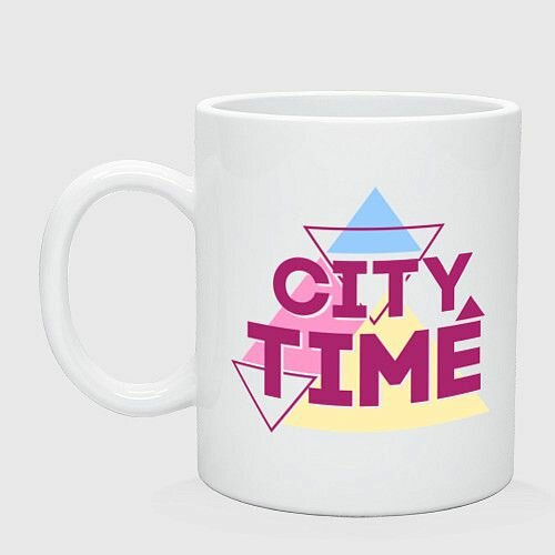 City time Керамическая кружка