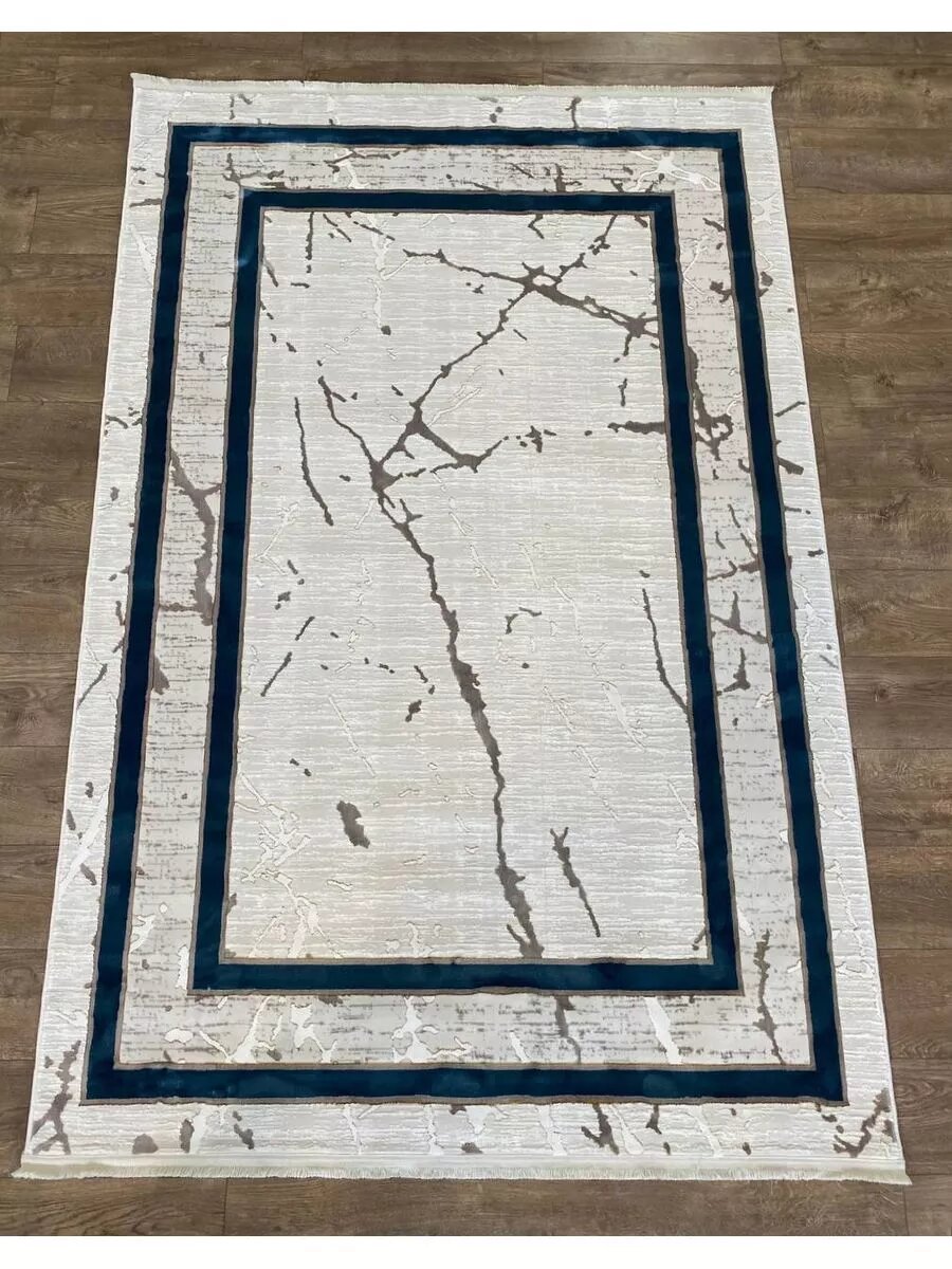 Altyn-kovri Company Ковер комнатный Турция 160x230см Palace 1663 Cream Blue