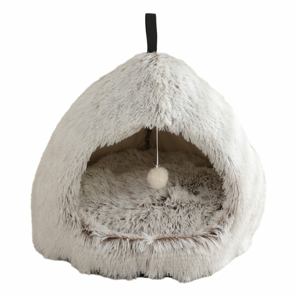 Плюшевый наполнитель для кошачьего туалета Gradient Coffee-M