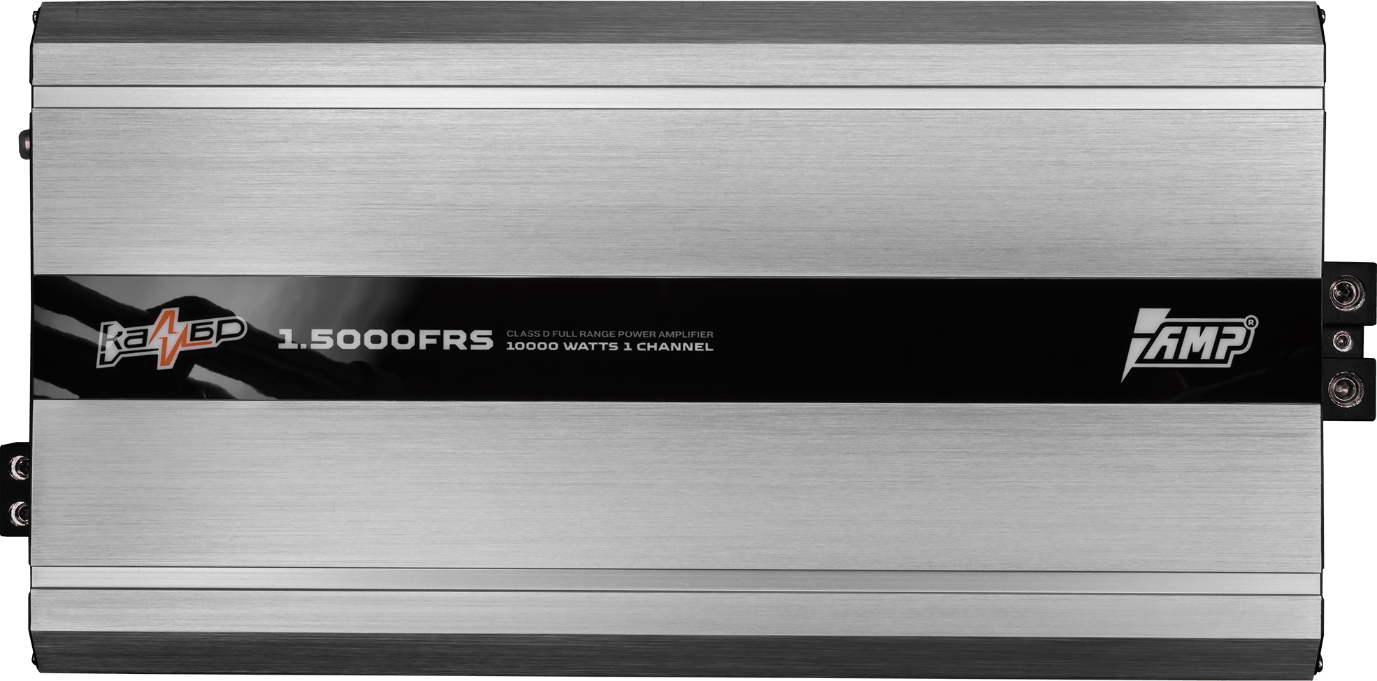 Автомобильный усилитель звука AMP Калибр 1.5000FRS широкополосный моноблок
