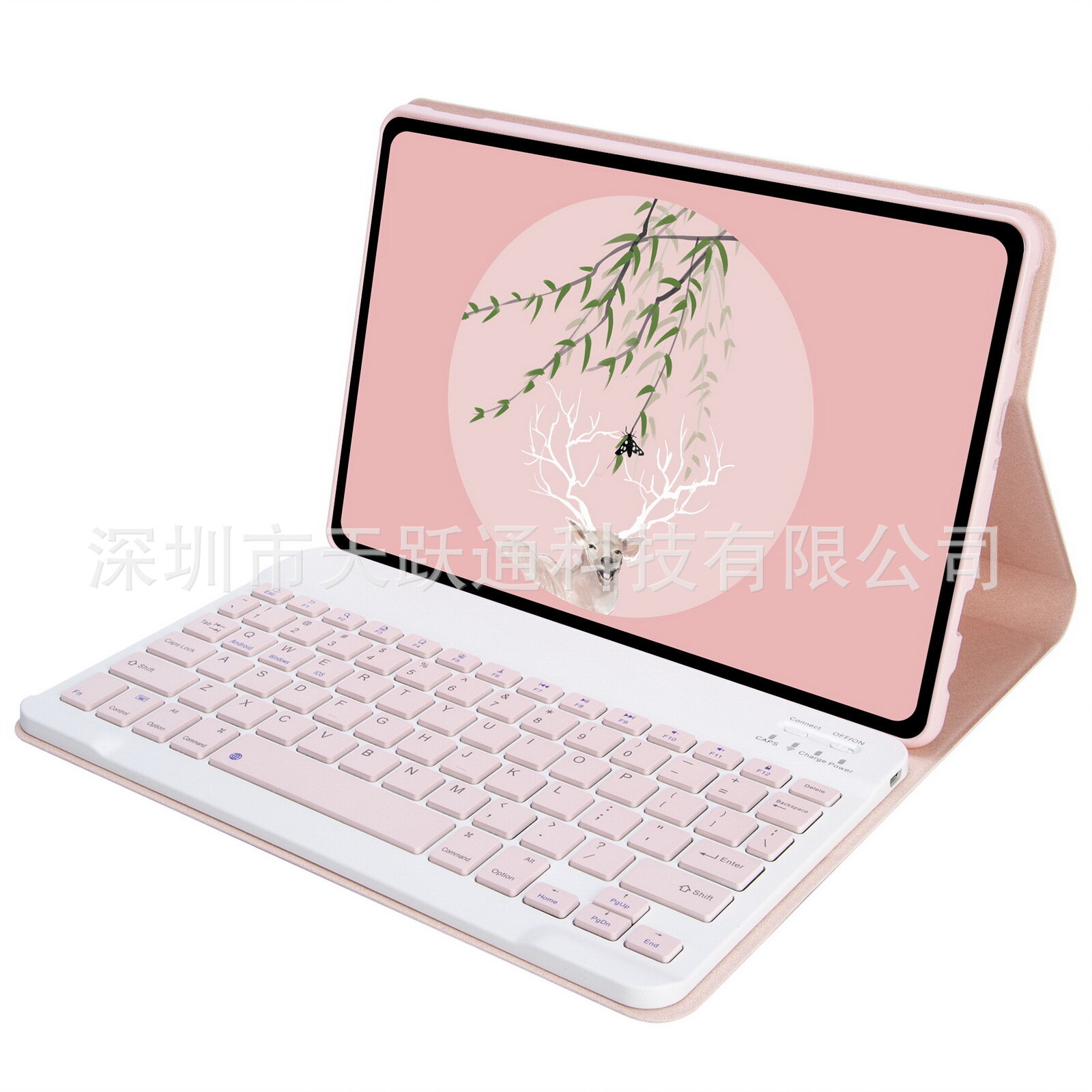 Чехол-клавиатура SM-T220, для Samsung Tab A7 Lite, розовый