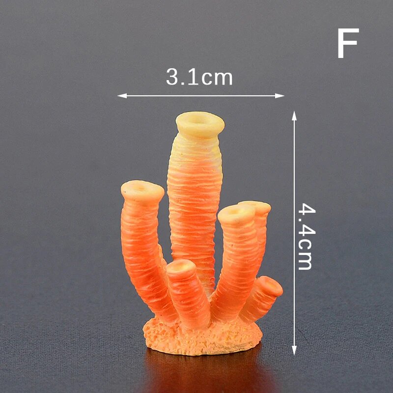 Искусственное коралловое украшение для аквариума