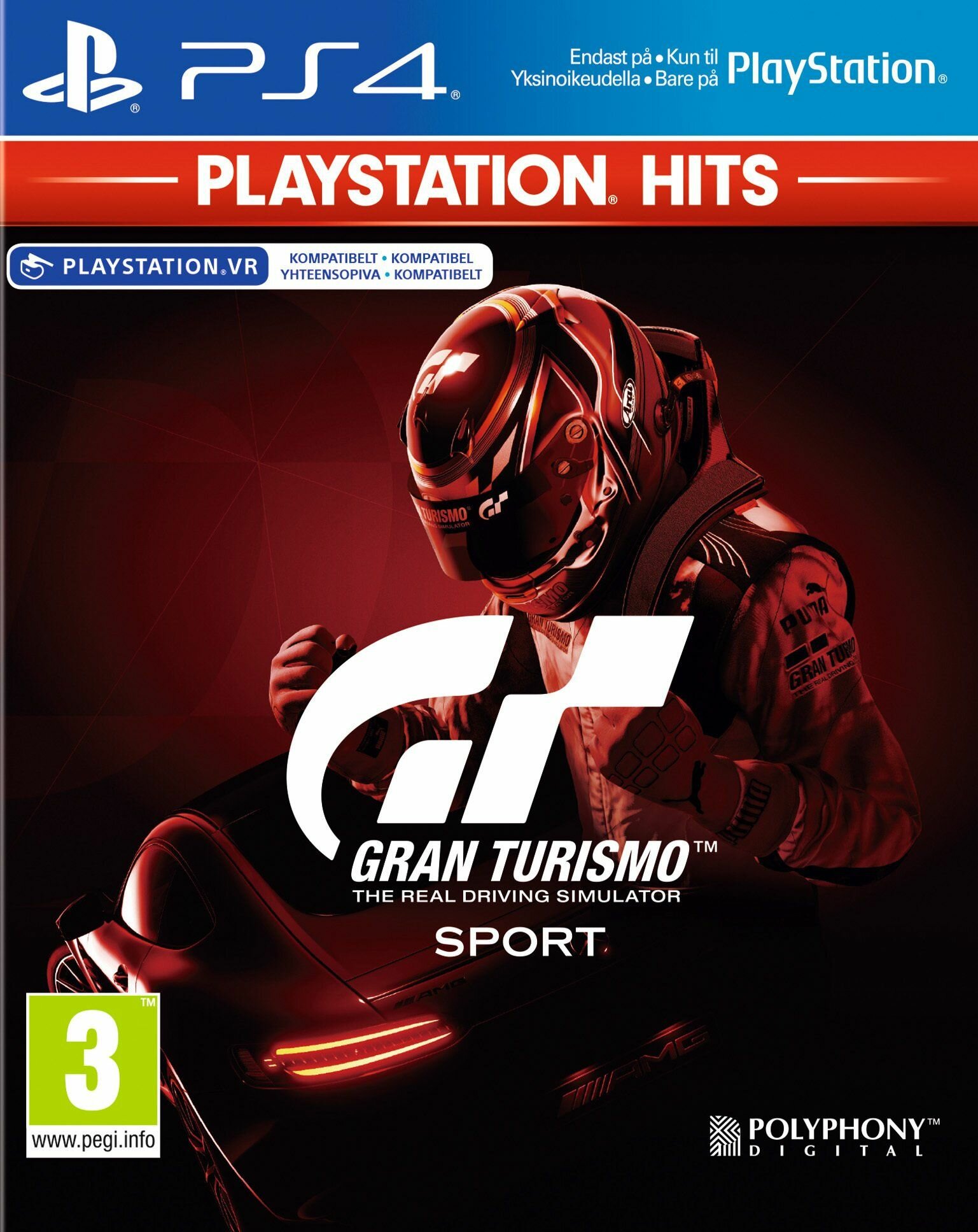 Видеоигра Gran Turismo Sport PS4 Версия на диске, русский язык.