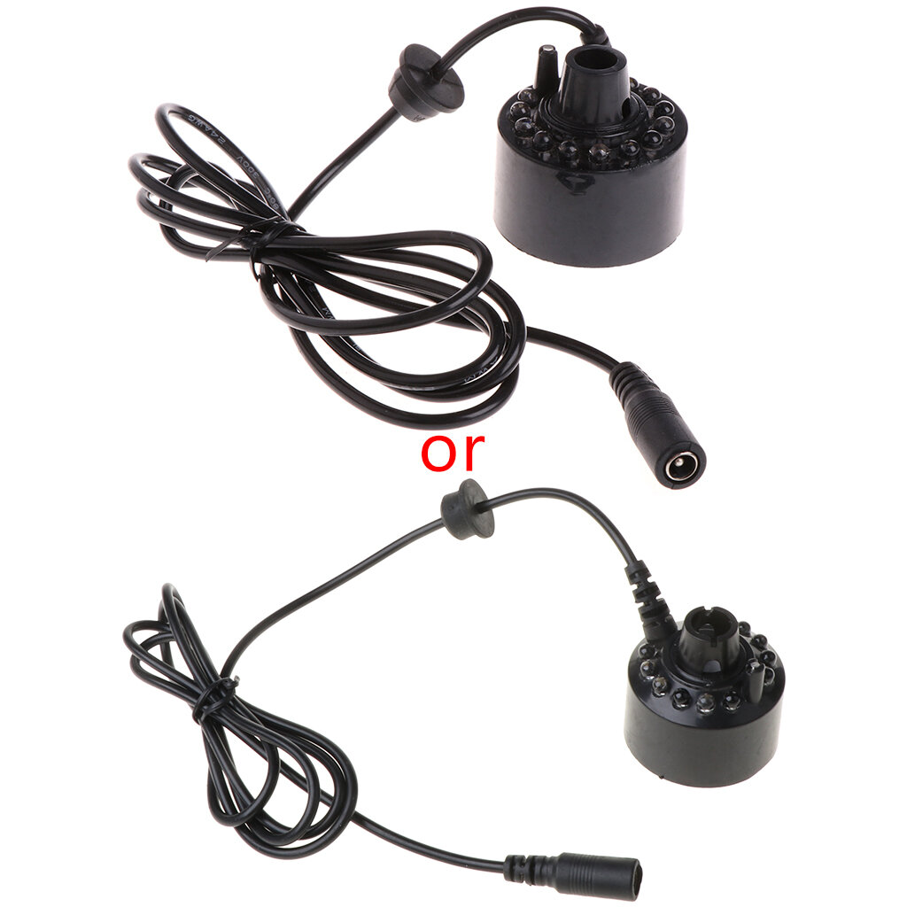 Мини-генератор тумана, 12 светодиодов, машина для тумана в пруду, фонтан, туманообразователи для помещений