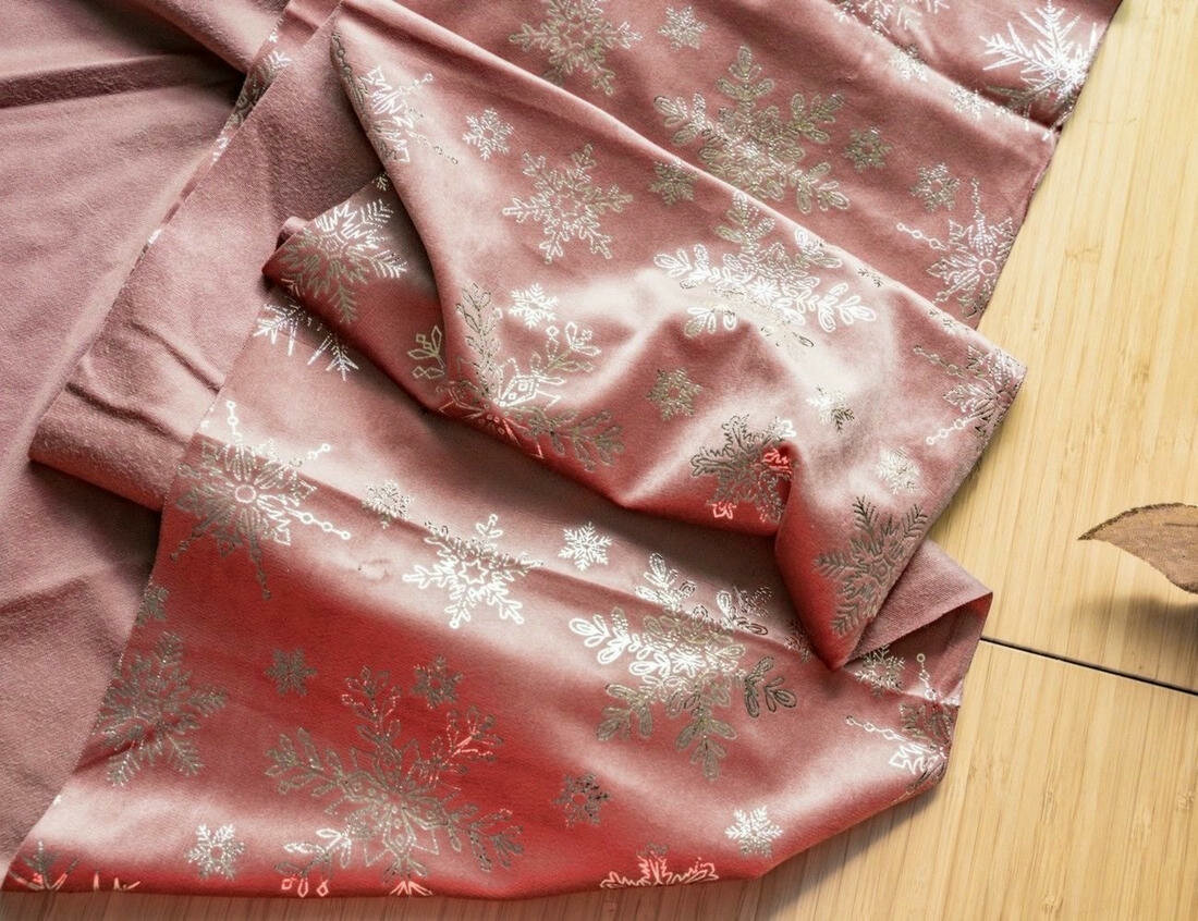 Дорожка для стола, розовая, 28х270 см, Due Esse Christmas