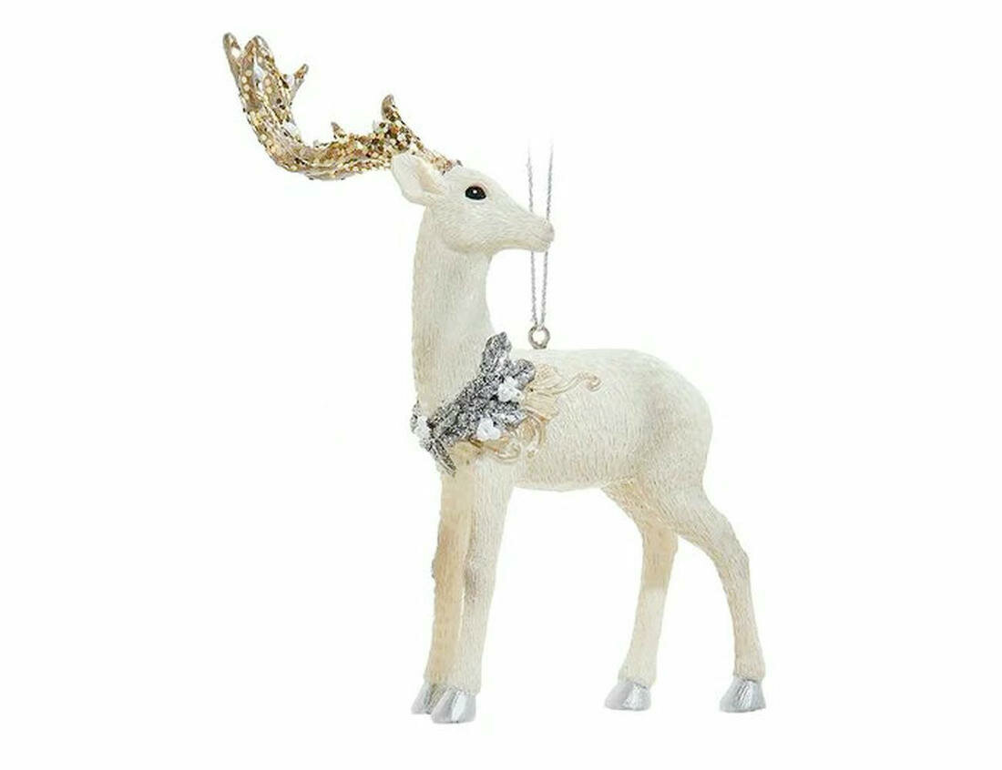 Ёлочная игрушка, полистоун, 12 см, Kurts Adler
