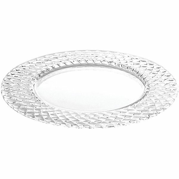 Тарелка "Кампиэлло", стекло, D-32см, прозр.