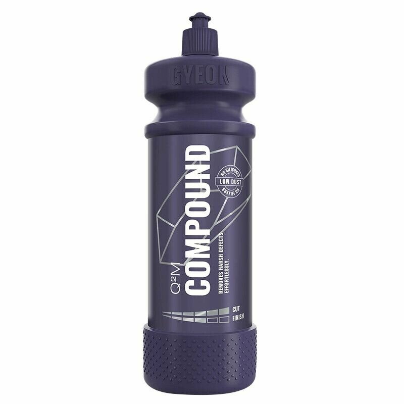 Полировальная паста абразивная одношаговая на водной основе GYEON Q2M Compound, 1л