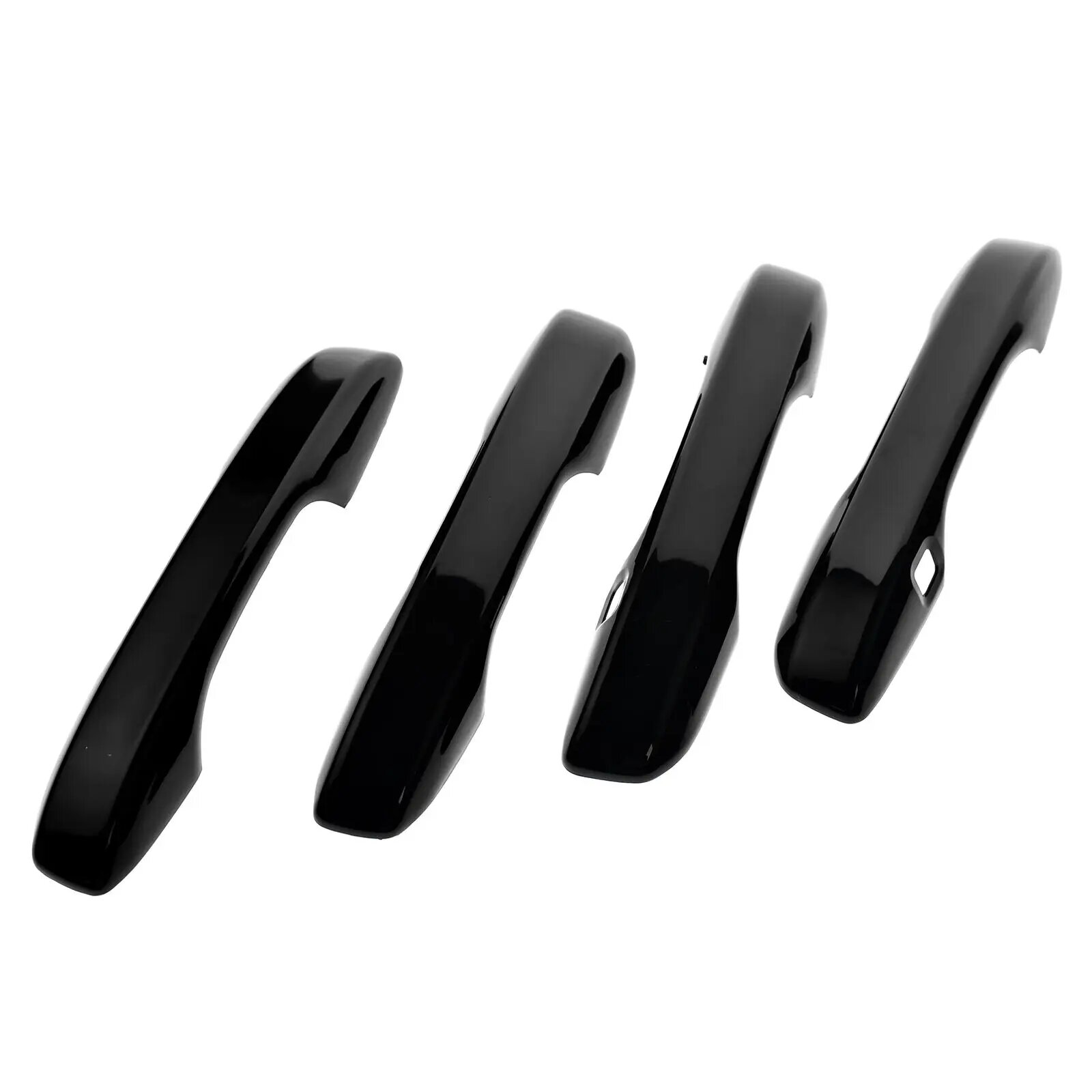 Для автомобиля Honda Civic 11-го поколения 2022 2023 2024 в стиле углеродного волокна внешняя дверная ручка литье Крышка отделка w/бесключевой Вход Декор, Gloss Black