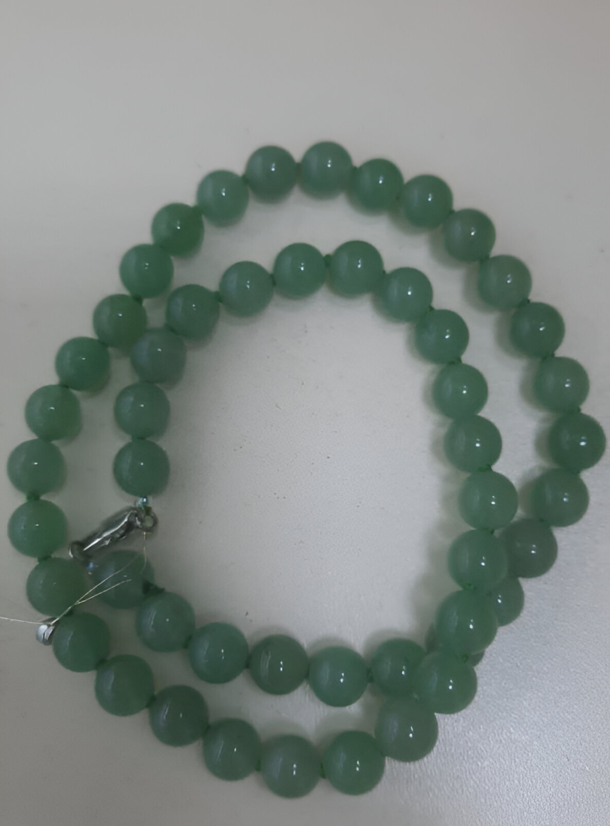 Бусы, нефрит