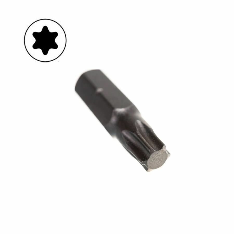 Бита TORX (торкс) Т40 5/16"(8мм) короткая 30мм AIST 1223640T
