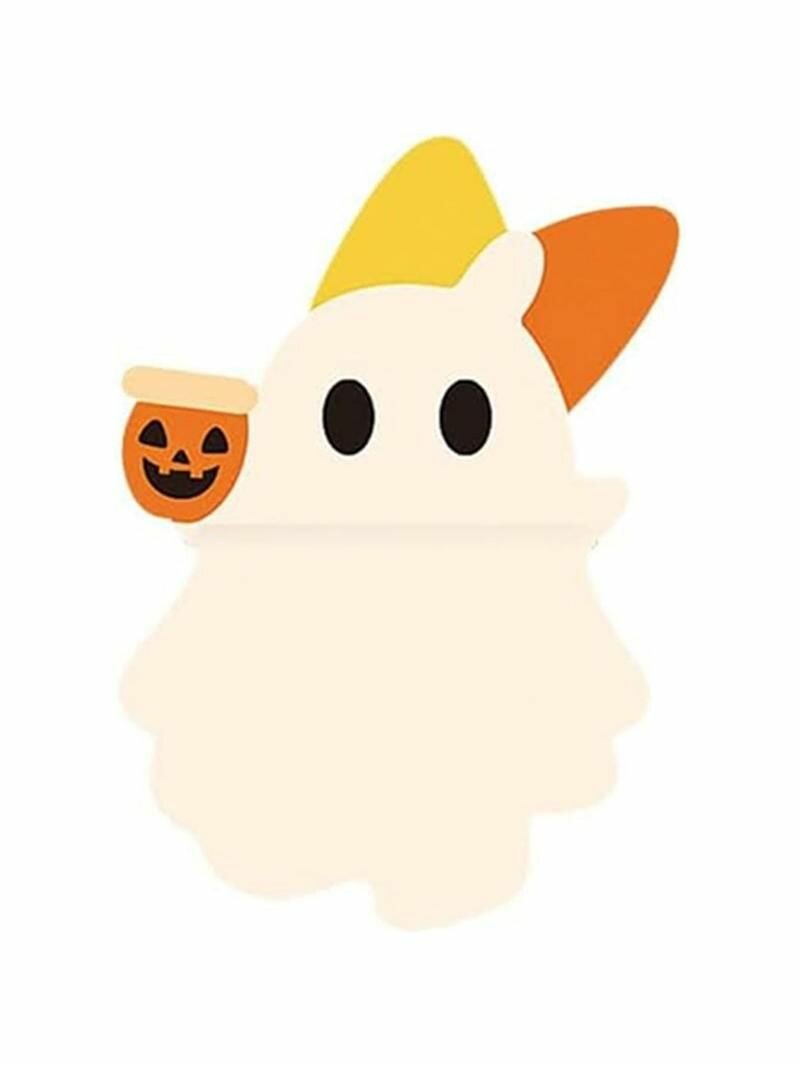 Силиконовое украшение на телефон с милым призраком тыквы для Halloween и осеннего настроения, комплект 1-6 штук