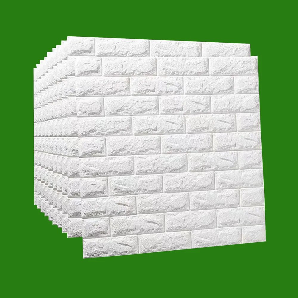 Самоклеящиеся фольгированные панели 3д XPE для стен и плитка потолочная 10 шт. 350*385*5 мм