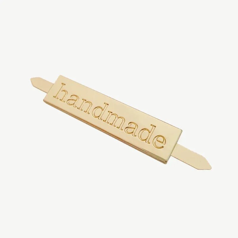 Металлические пряжки для сумок Meetee Бежевый, 20Pcs, C-LightGold-10x40mm