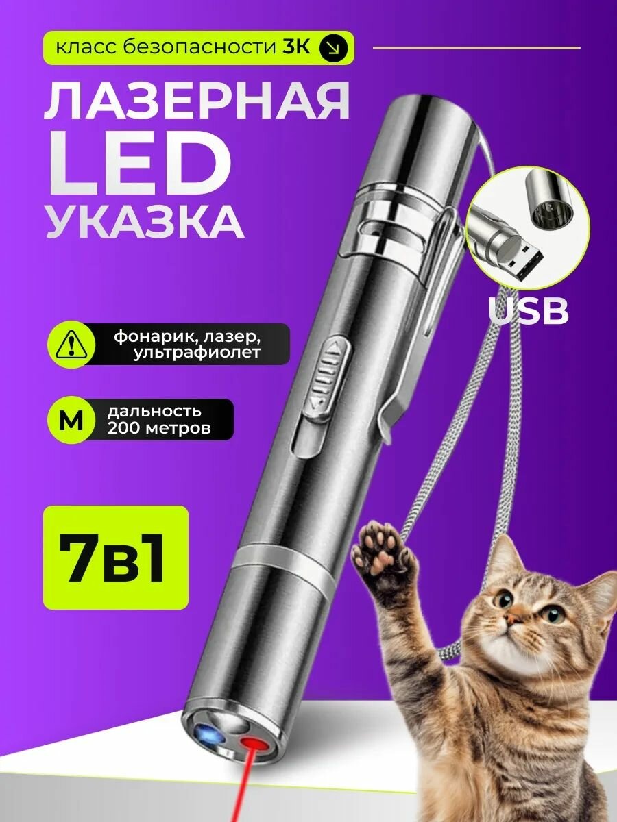 Лазерная указка ля кошек лапка