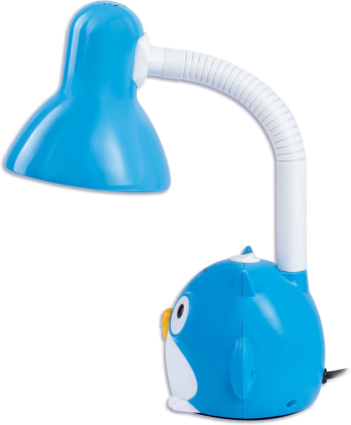 Настольная лампа / светильник SONNEN OU-603, на подставке, цоколь Е27, "Сова", синий, 236674