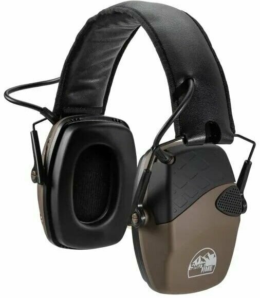 Наушники для стрельбы активные ShotTime 32, NRR 23dB, Tan