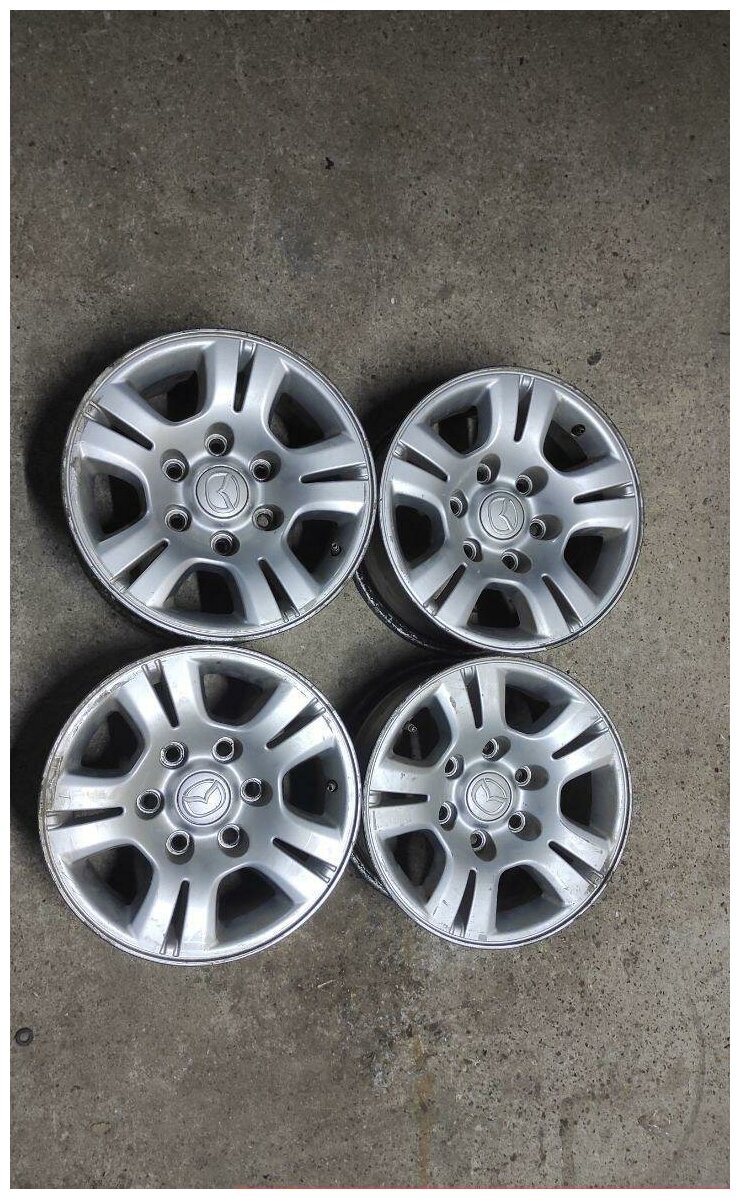 Колесные диски Mazda 15x7 PCD 6x139.7 D93.1 ET20 (оригинал)