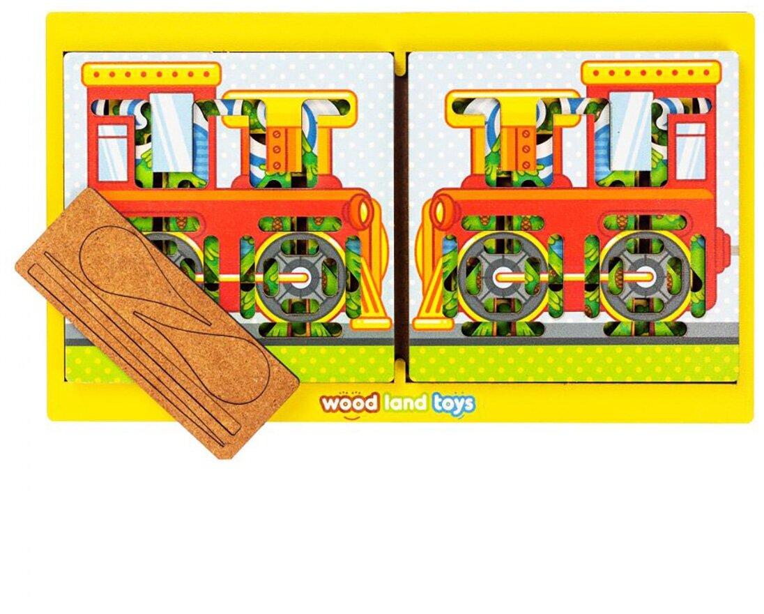 WoodLand Toys Настольная игра Межполушарные доски Дорожное приключение 134108-VN73 0.77 кг