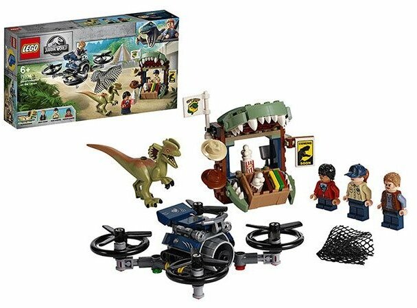 Конструктор LEGO Jurassic World LEGO Побег дилофозавра (LEGO 75934)