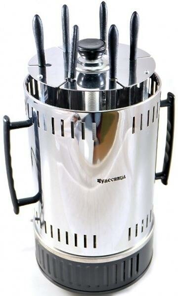 Электрошашлычница Чудесница ЭШ-1006 1250Вт, 6 шампуров, колба