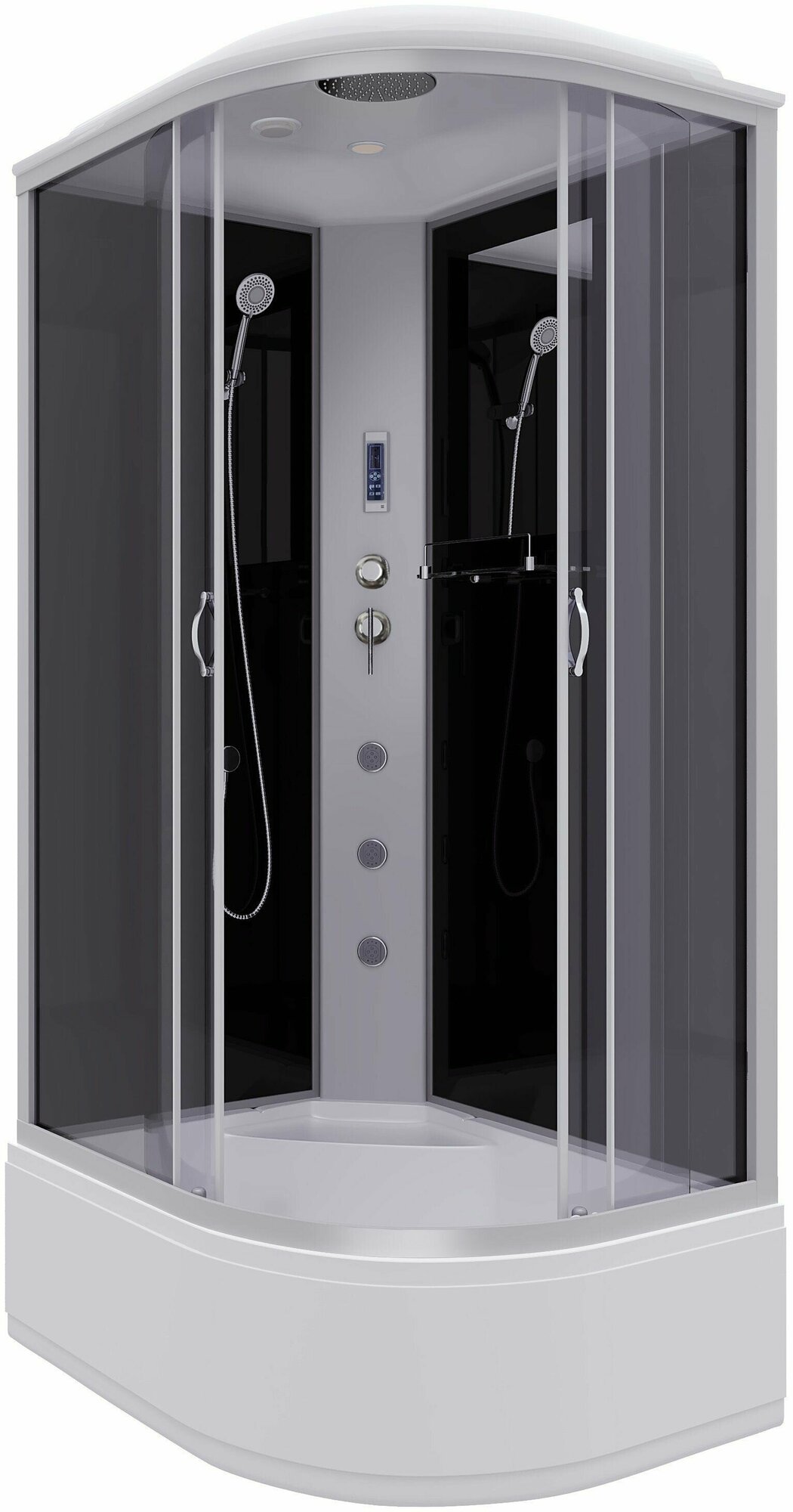 Душевая кабина Niagara NG-2510-14LF (1200х800х2150) высокий поддон (40см) стекло тонированное