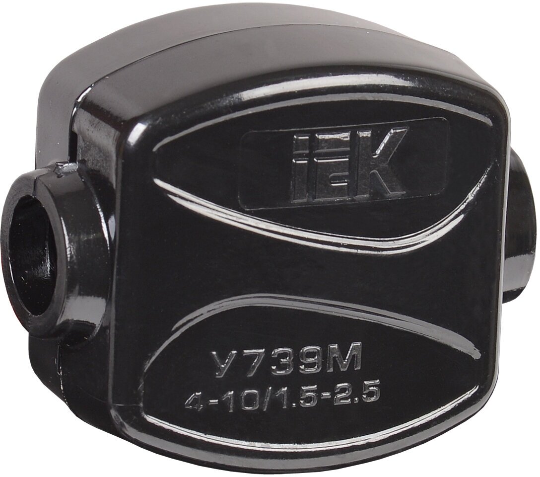 Зажим ответвительный У-739М (4-10/1,5-2,5 мм²) IP20 , IEK UKZ-ZO-739M (60 шт.)