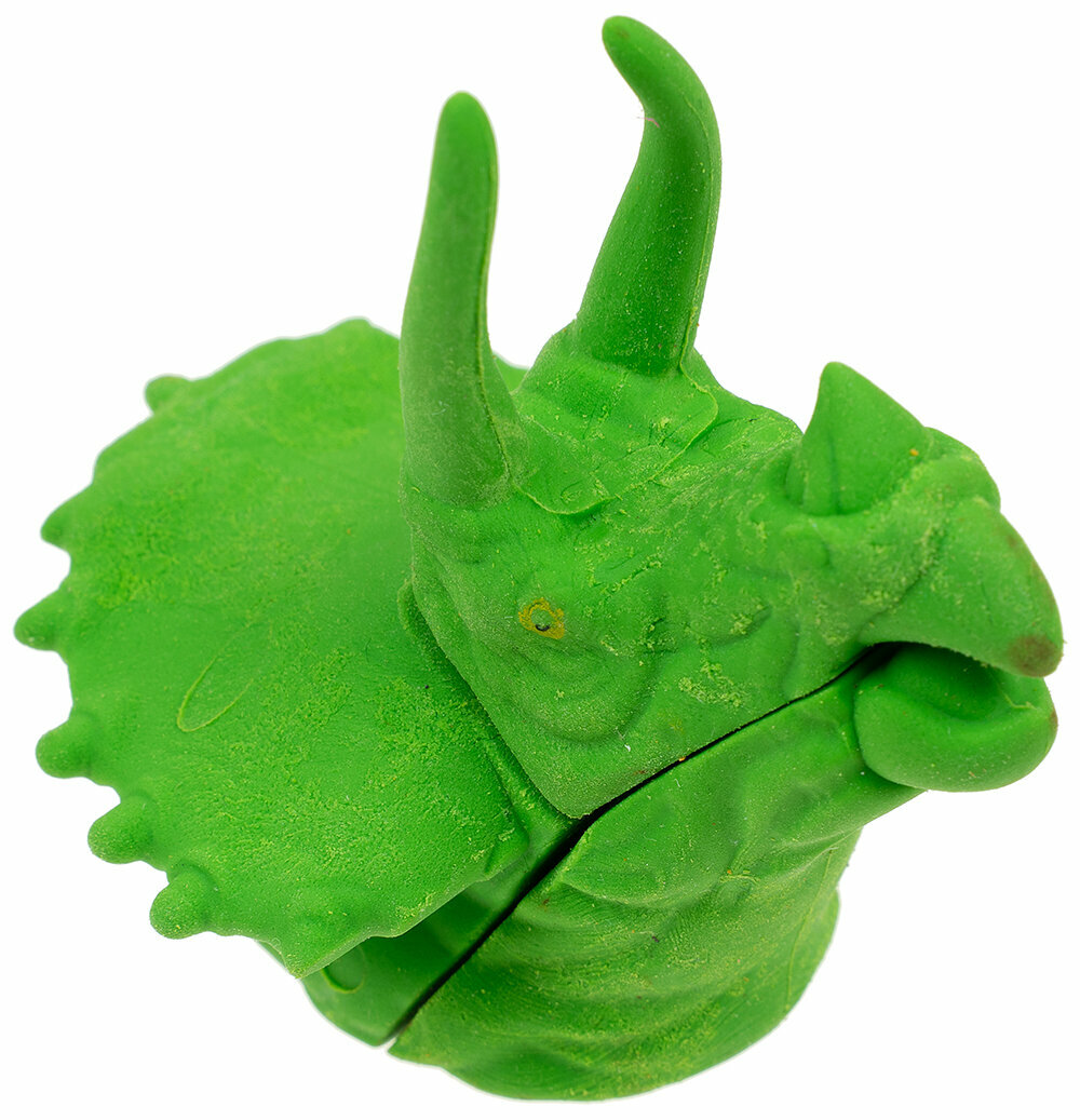 Ластик пазл в форме динозавра Dino World (045299/зеленый)