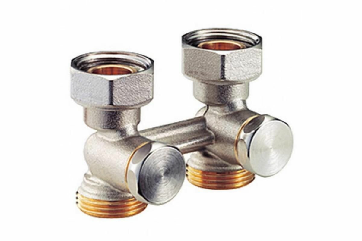 Узел ниж/п мультифлекс Ду20 Ру10 3/4ЕКx3/4ЕК прямой двухтр Giacomini R387X002