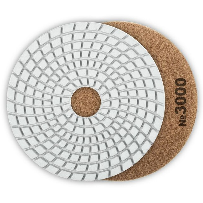 125мм №3000 алмазный гибкий шлифовальный круг (Черепашка) для мокрого шлифования ЗУБР 29867-3000