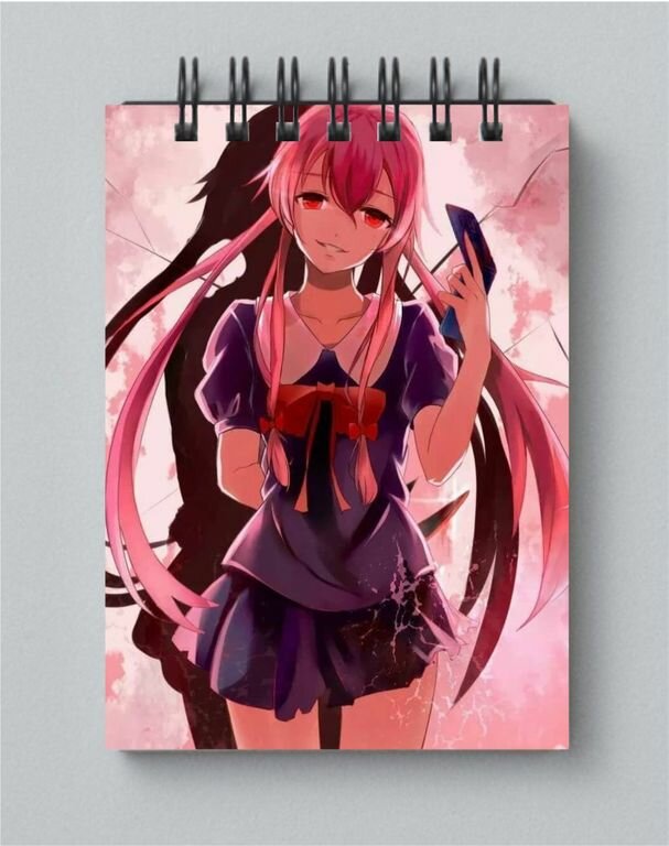 Блокнот The Future Diary, Дневник будущего №3, Размер А6, 10 на 15 см