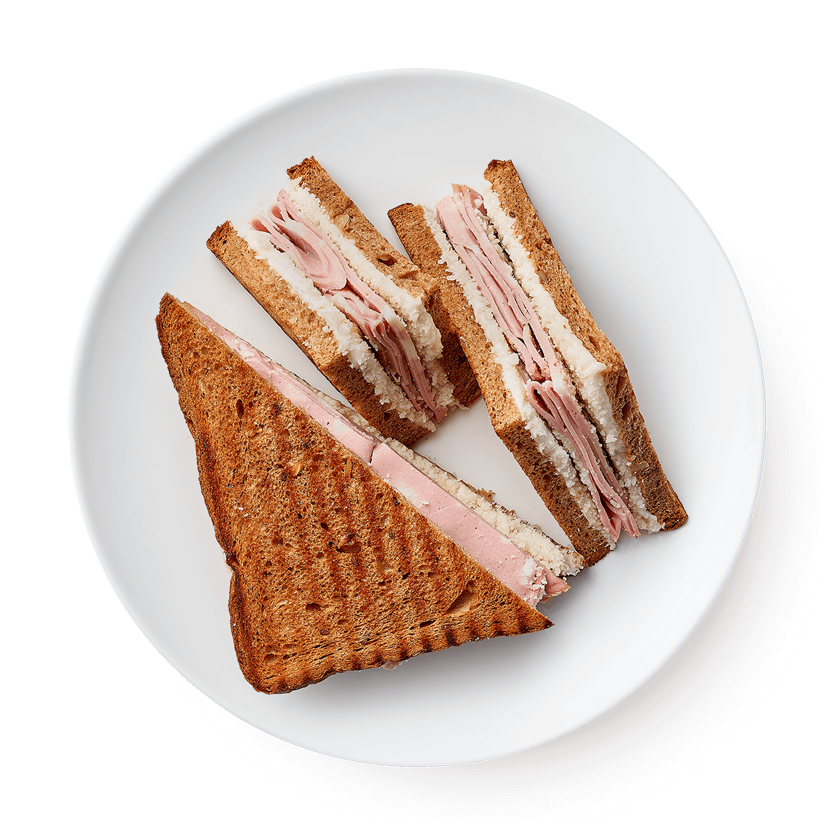 Сэндвич "Из Лавки", с мортаделлой, трюфельным соусом, зерновой хлеб, 2 шт.