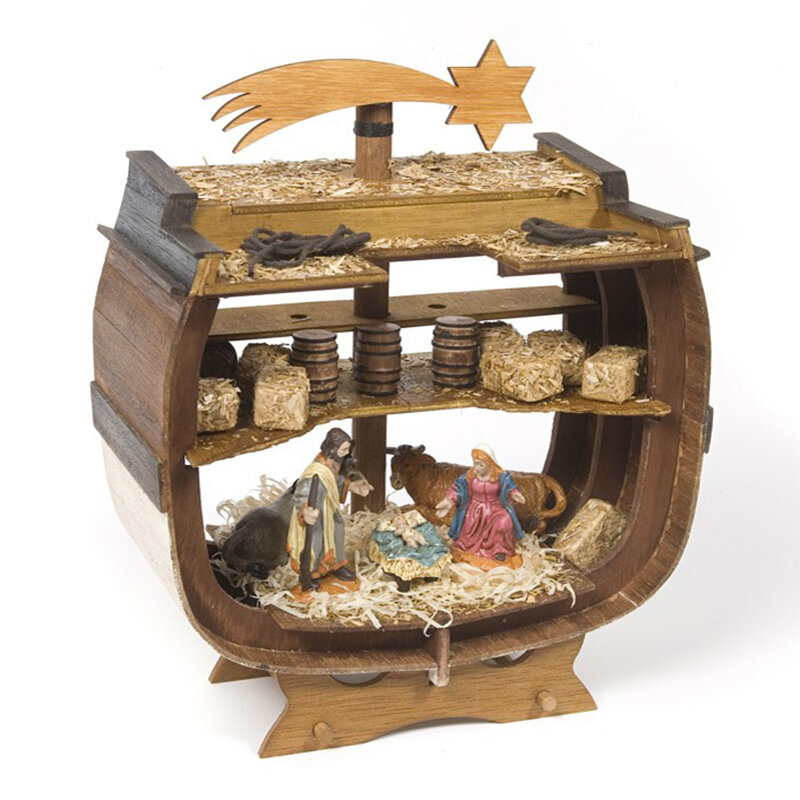 Деревянная модель корабля OcCre для начинающих, Belen (Рождество), 50 часов